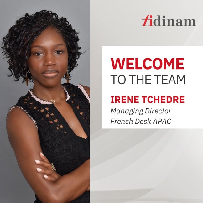 Fidinam Appoints Irene Tchedre as Managing Director, French Desk APAC
