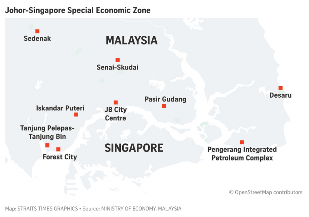 Strategic Advantages of the Johor-Singapore Special Economic Zone (SEZ)